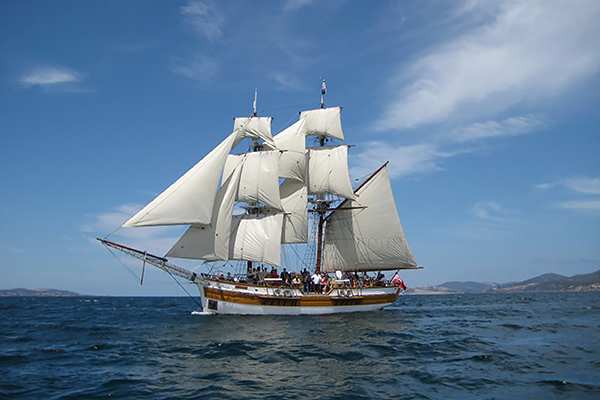 Lady Nelson - Five Day Tasmanian East Coast Voyage | Tall Ships ...